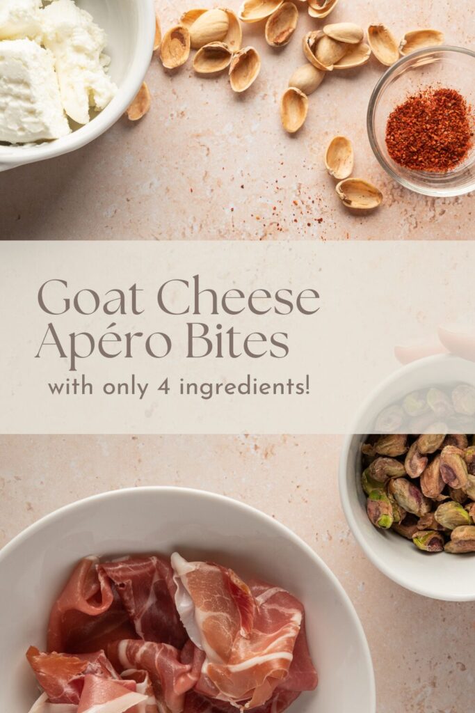 Easy French recipe for goat cheese apéro bites - Vine and the Olive